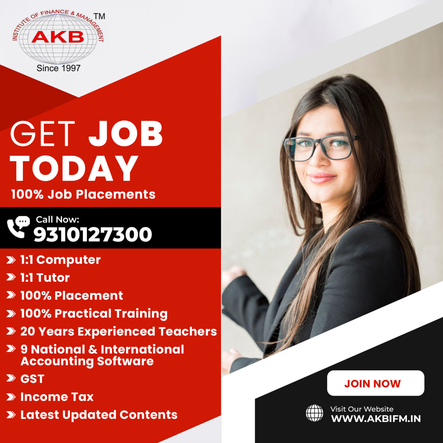 Best Accounting Training Course In Faridabad | AKBIFM Institute